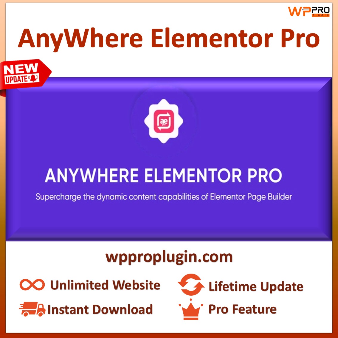 AnyWhere Elementor Pro Addons – WordPress Plugin – WP Pro Plugin
